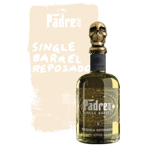 Padre Azul Tequila Reposado Single Barrel Set, 700ml + 2 Gläser | SGA GmbH