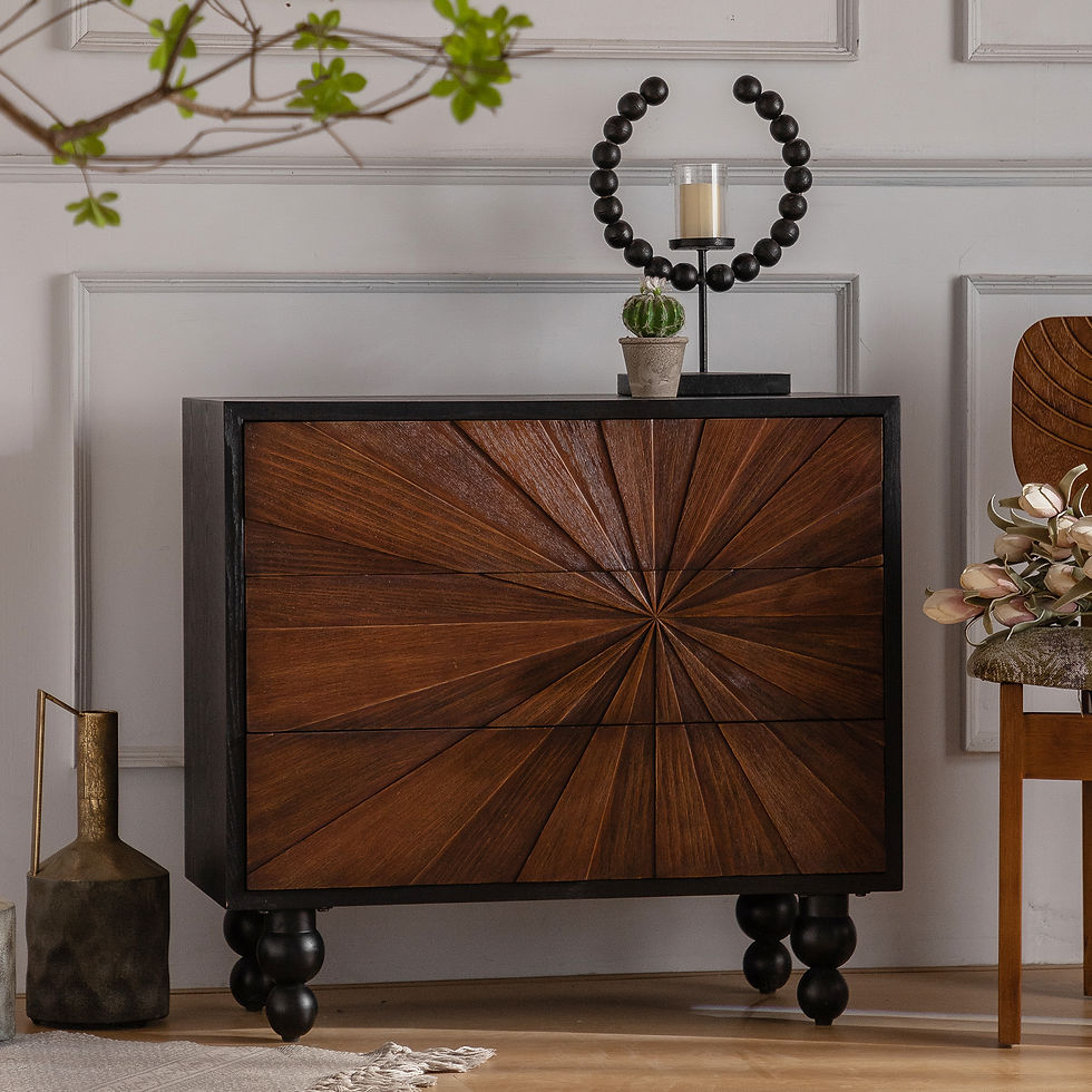 Modern Vintage Style Storage Cabinet | ComfyCraft