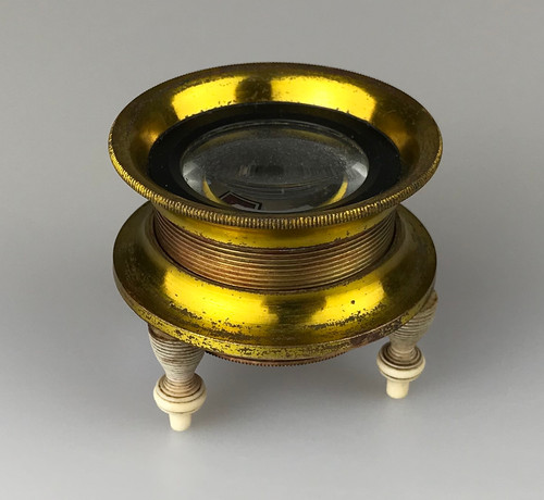 19th CENTURY TRIPOD MAGNIFIER | Andy Maule Antiques