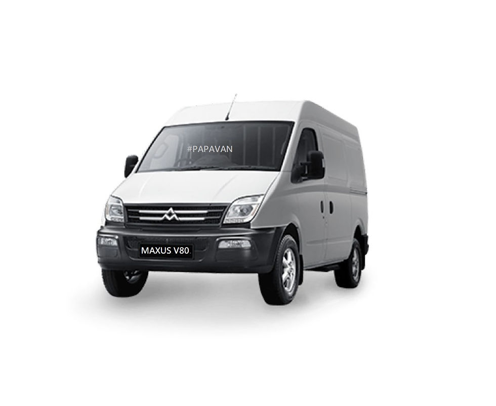 MAXUS V80 HIGH ROOF PANEL / SEMI PANEL VAN | papavancommy