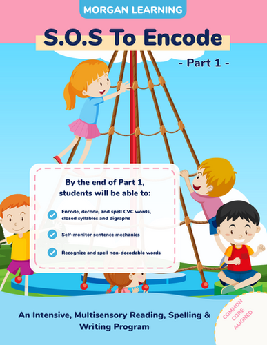 S0S to Encode! Part 1: A Multi-Sensory Reading, Spelling, & Writing ...