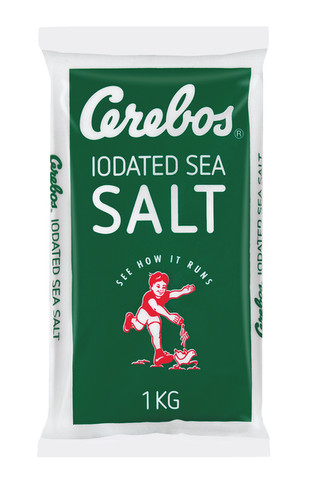 CEREBOS SEA SALT POLY 1 KG | The PHOD SHOP