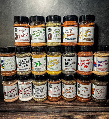 The Works - Our Full Range | The Rusty BBQ Co