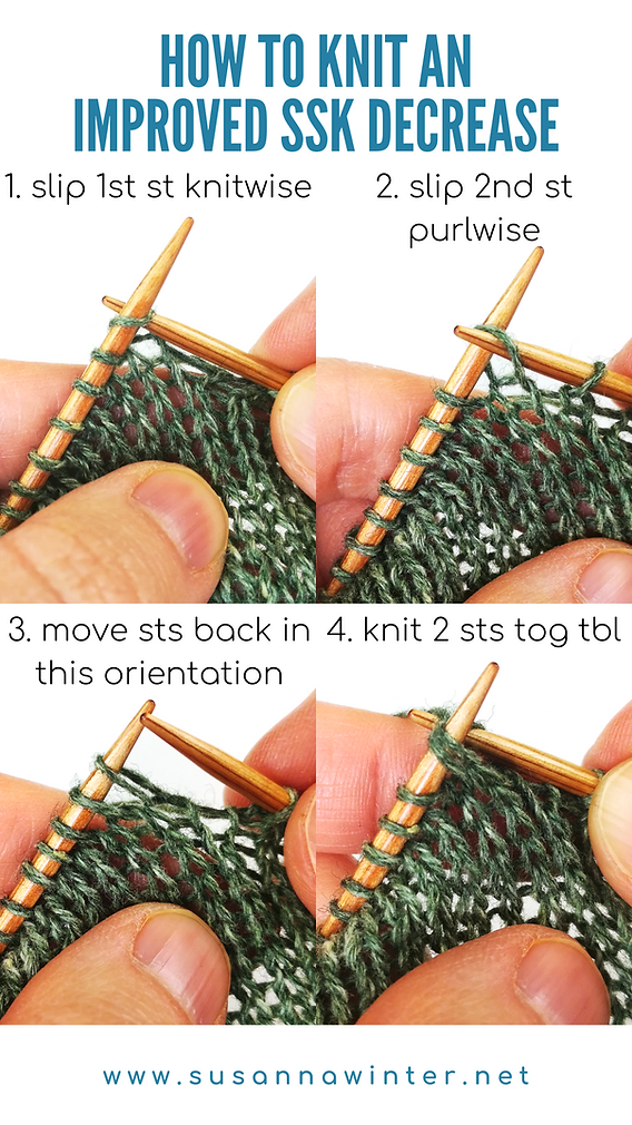 knitting instructions ssk