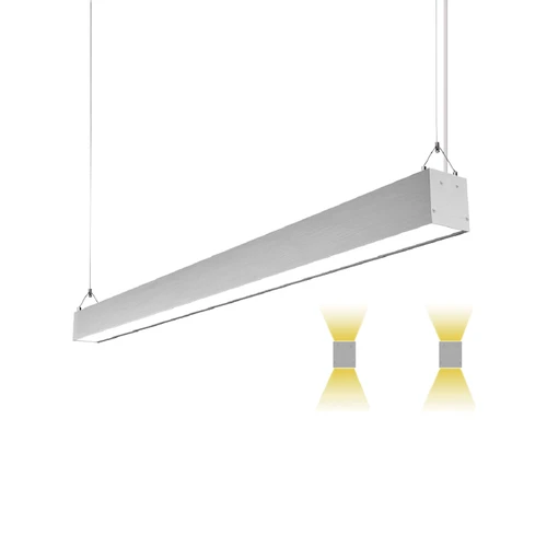 3 Wattage & 3 CCT Tunable Up/Down LED Linear Light-White Body ...