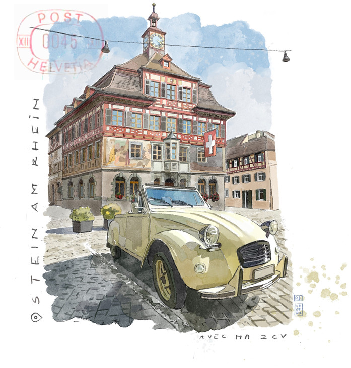 Carnettiste Aquarelle et Illustratrice de Paysage et Architecture | www ...