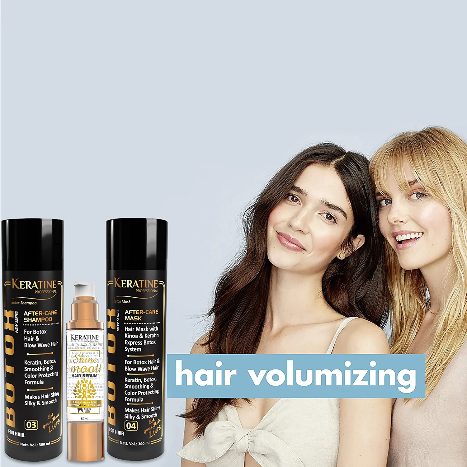 BOTOX AFTER-CARE SHAMPOO, MASK & SERUM | Infused with 9 essential ...