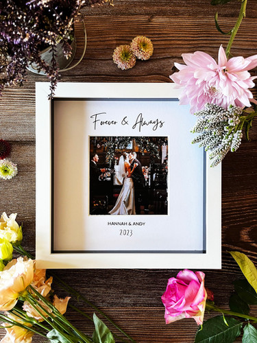 Wedding/Engagement/Anniversary Photo Box Frame | TheLittleGemCompany