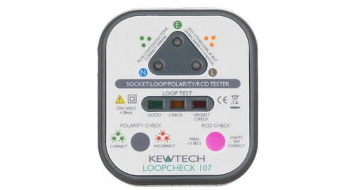 Kewtech LOOPCHECK107 Advanced Socket Tester | Alpha Store