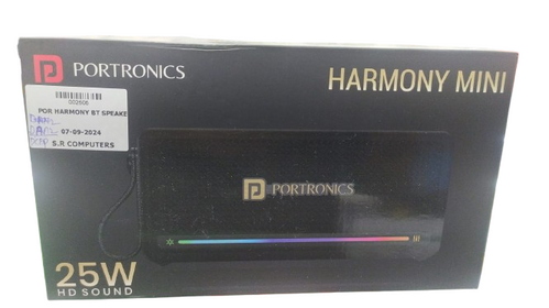 PORTRONICS HARMONY MINI BLUETOOTH SPEAKER 25W | S.R COMPUTERS