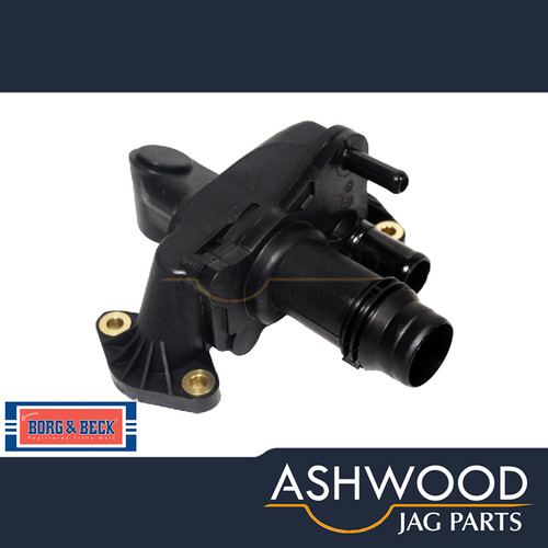 Thermostat Water Outlet Jaguar XJ 3.0 V6 Diesel (2010-19) BORG & BECK ...