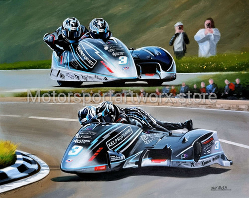 Crowe's Double TT Victory | motorsportartworx