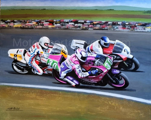 Gary Cowan 1989 Sunflower Races | motorsportartworx