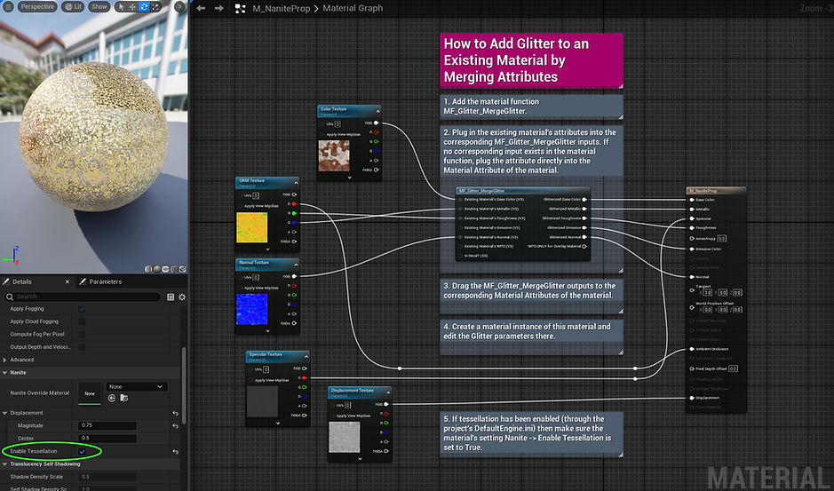 Glitter Shader Guide | Nightshift Studios