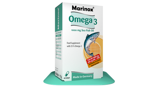 Marinox® Omega 3 1000 mg Sea Fish Oil | BFB Pharma GmbH