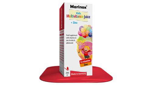 MARINOX® KIDS MULTIVITAMIN JUICE + ZINC | BFB Pharma GmbH