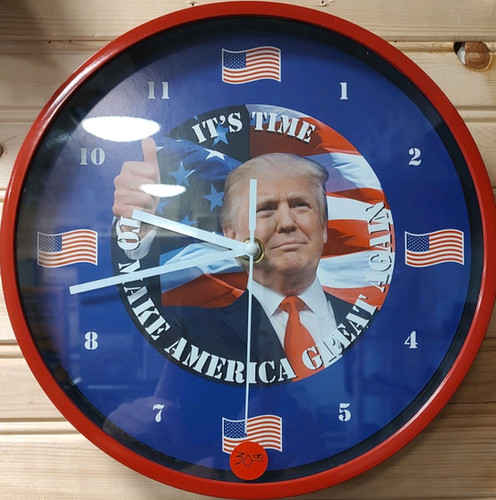 TRUMP CLOCK | ABEL GOLD & SILVER