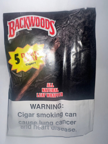 Backwoods Dark Leaf 5 Pack | Eado Glass And Smoke