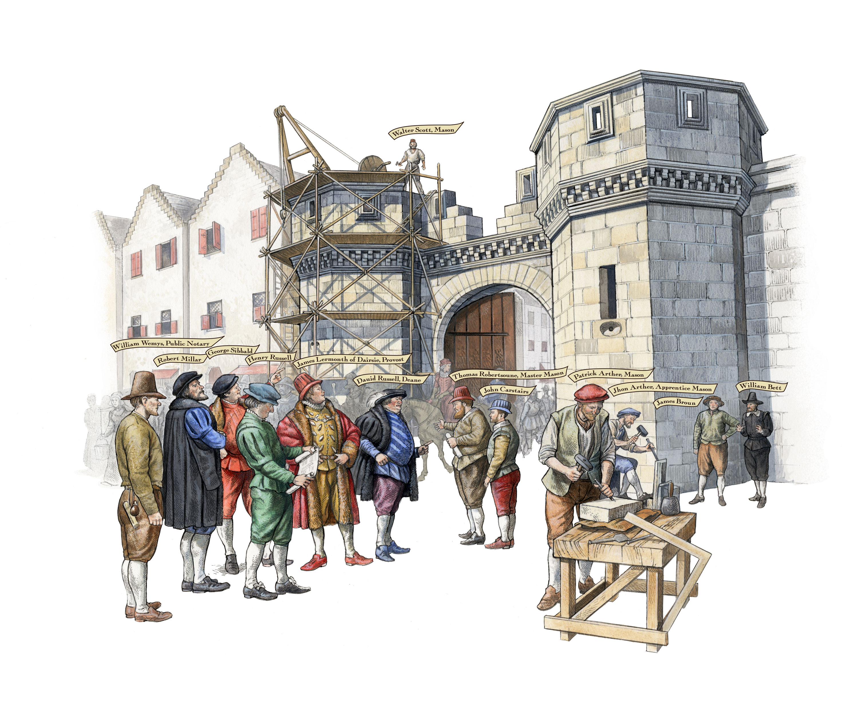 David Lawrence Design, Commercial Illustration, Pastiche Illustration