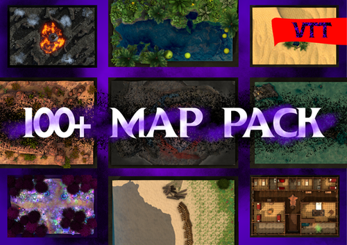 100+Map pack - VTT only | Astral Archives