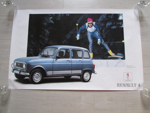 Affiche RENAULT 4 R4 4L CLAN . | brocauto55-v2-0