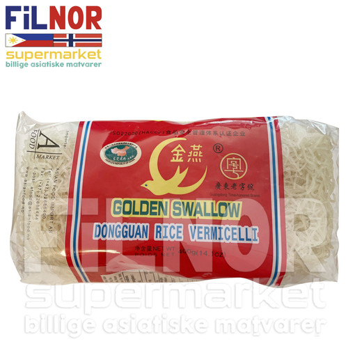 Golden Swallow Dongguan Rice Vermicelli 400g (2 for 35nok) | FilNor ...