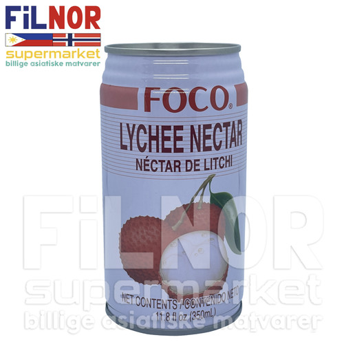 Foco Lychee Nectar 350ml | FilNor Supermarket