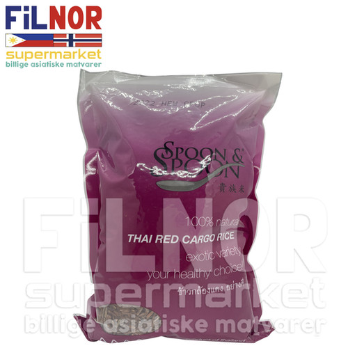 Spoon and Spoon Thai Red Cargo Rice 1 kg | FilNor Supermarket