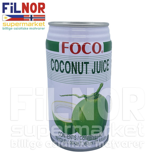 Foco Coconut Juice 350ml | FilNor Supermarket