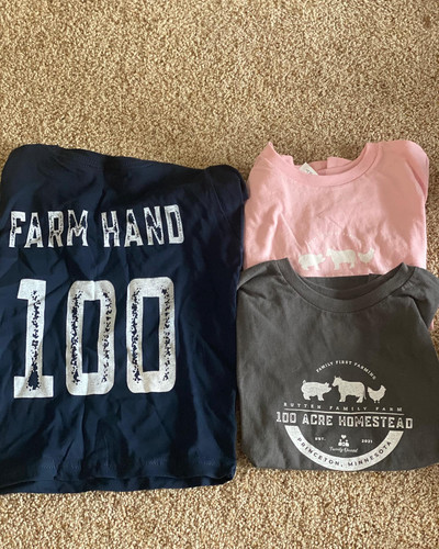 Toddler Farm Hand T-shirts | 100 Acre Homestead