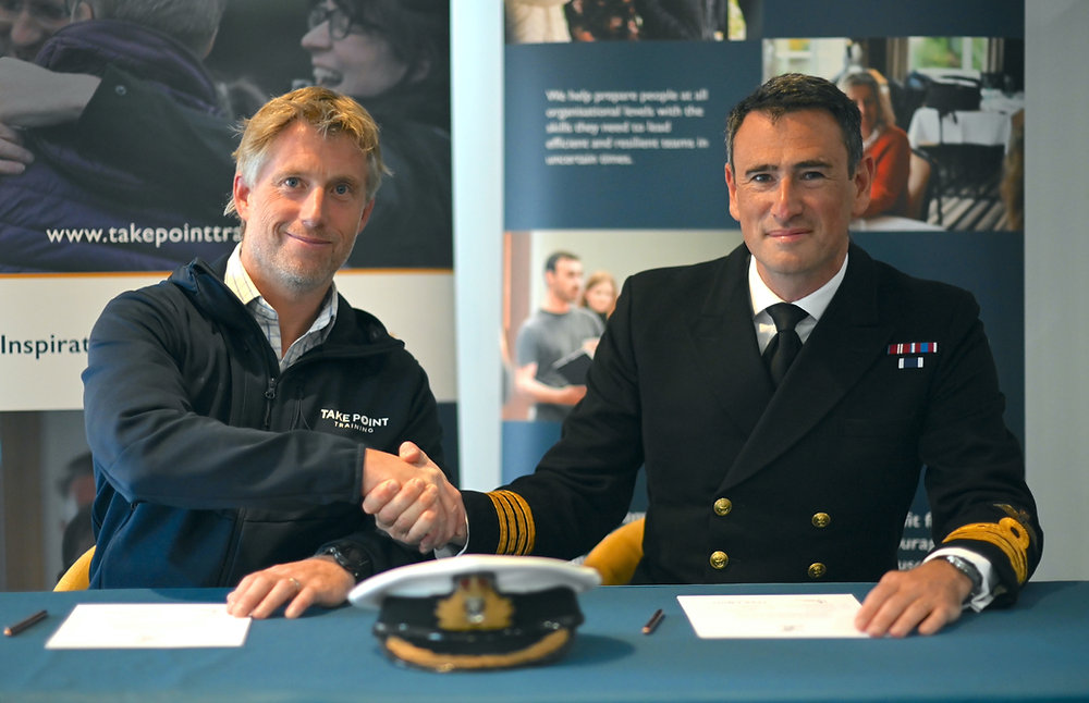 Take Point Training signs the Armed Forces Covenant