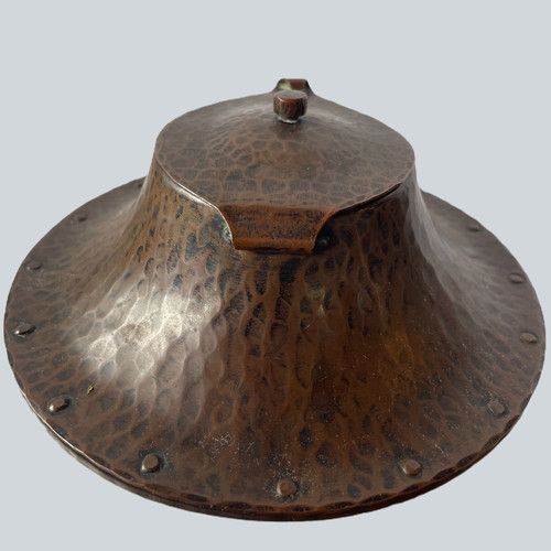 Gustav Stickley Inkwell w/Glass Insert | Eastwood Gallery