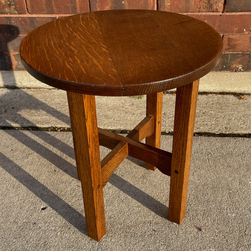 Gustav Stickley #601 Taboret | Eastwood Gallery