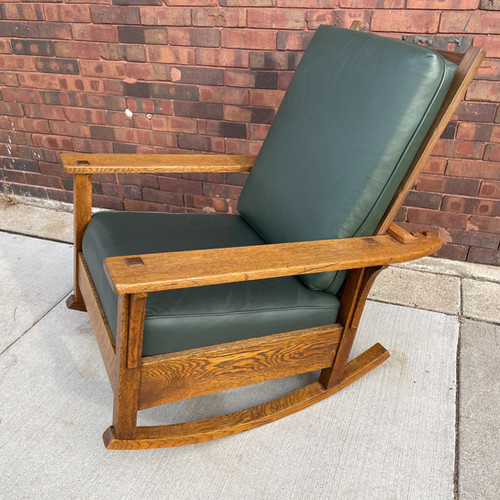 L & JG Stickley Morris Rocker | Eastwood Gallery