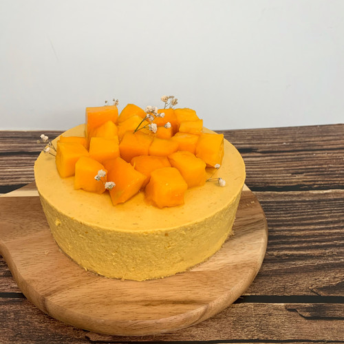 Mango Lava Mousse Cake | TheALP