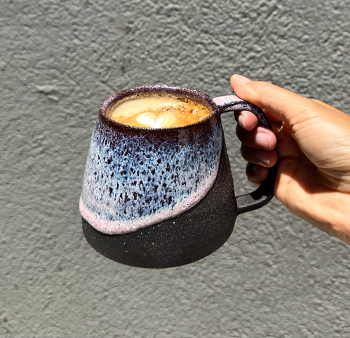 California Pink Sand Beach Ceramic Mug With Coaster | Coffee Mug ...