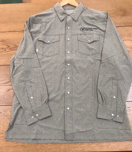 GameGuard Agave Pearl Snap Shirt | Long Sleeve | Feathered Forest