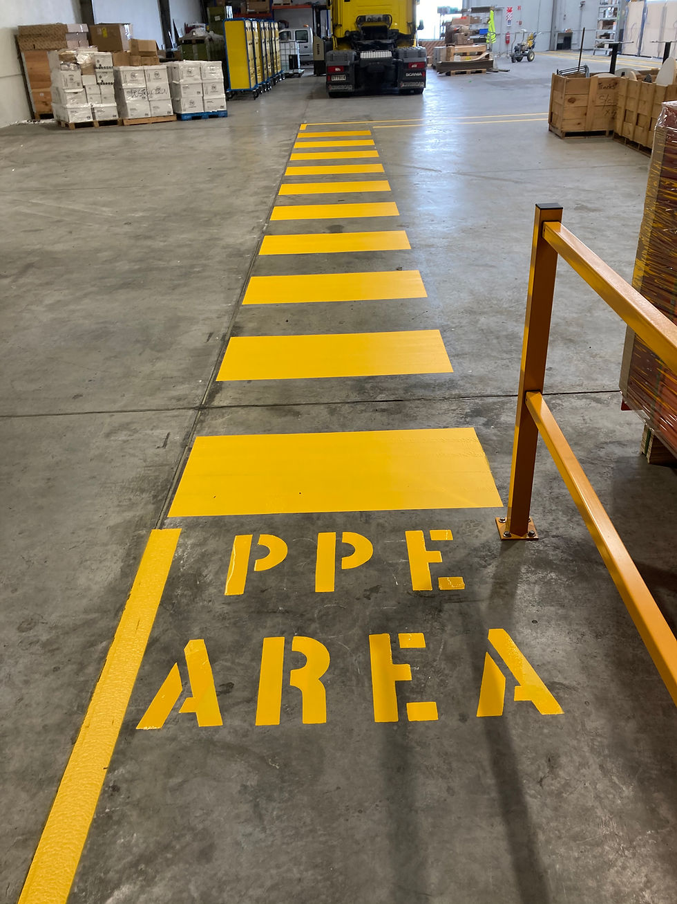 Stenciling | Linemarkingsolutions