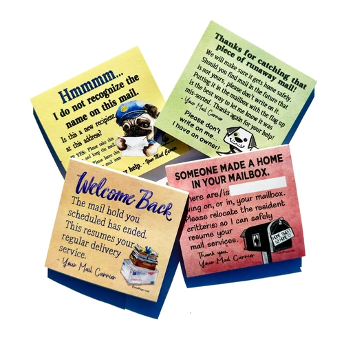 Service - Sticky-Note Pads for Mail Carriers - MIXED PACK - 4 Post-it ...