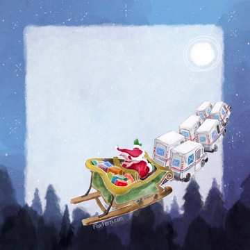 Sticky Note Pad for Mail Carriers - 3x3 - Santa's Magic - Post-it ...
