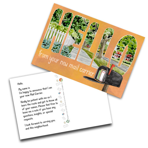 New Mail Route / Route Adjustment - Friendly Hello - Introduction ...
