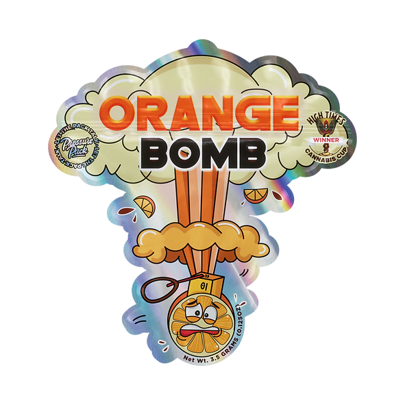 Orange Bomb | Testing at | Pressure Pack | Michigan Grown Exotic Cannabis
