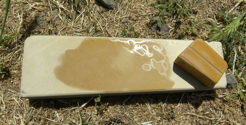 #2103 Kiita Nakayama odd shaped Awasedo hone stone, hand sawn | Mysite