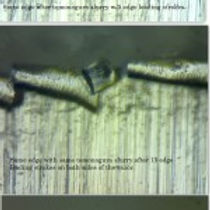 Why develop a false edge on purpose