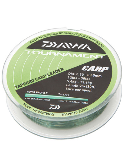 TOURNAMENT TAPERED CARP LEADER | DaiwaCarp