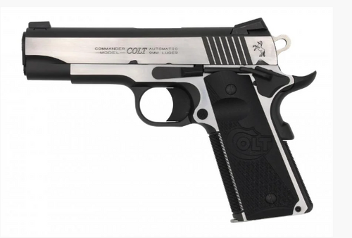 Colt 1911 Combat elite commander 4,25¨ 2 couleurs 9 mm | armurerietychon