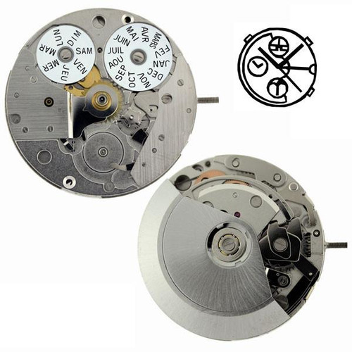 ETA 7751 Automatic Chronograph Watch Movement | MTW