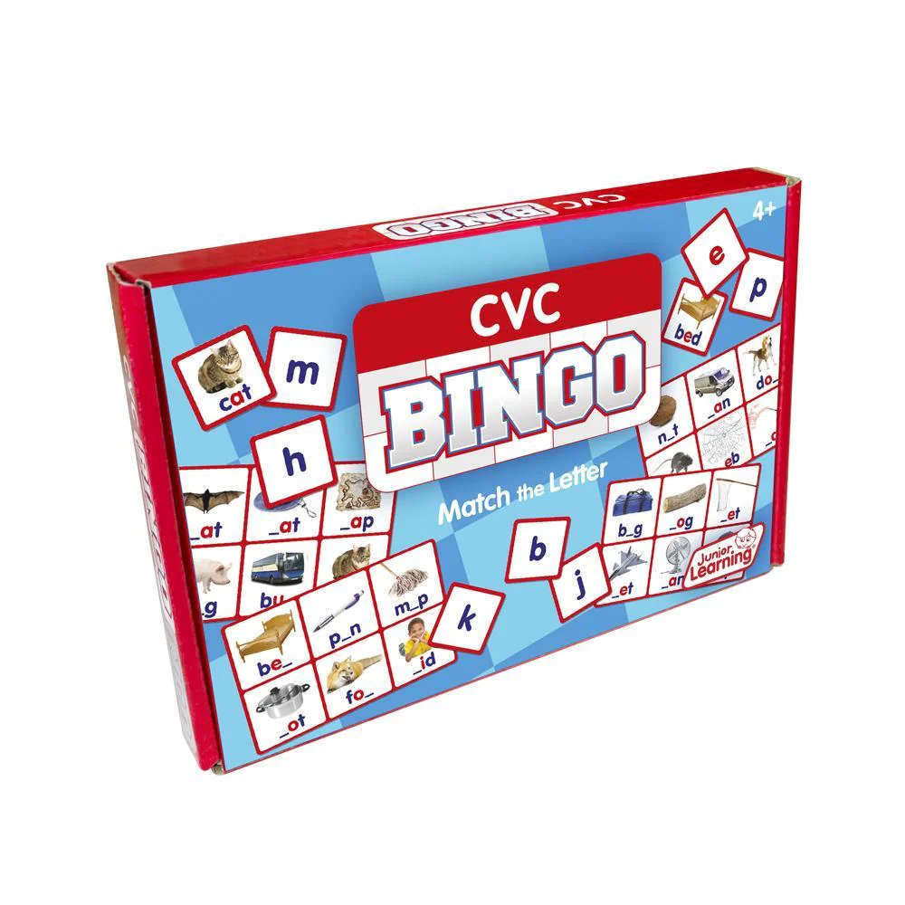 CVC Bingo | Erin Arnott Learning