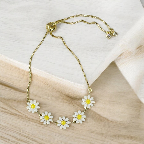 Daisy Slider Bracelet | milly rose designs