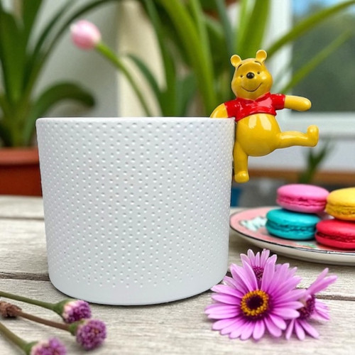 Gartenfigur Winnie Pooh Pot Buddy Blumentopf Deko Figur 10cm Disney ...